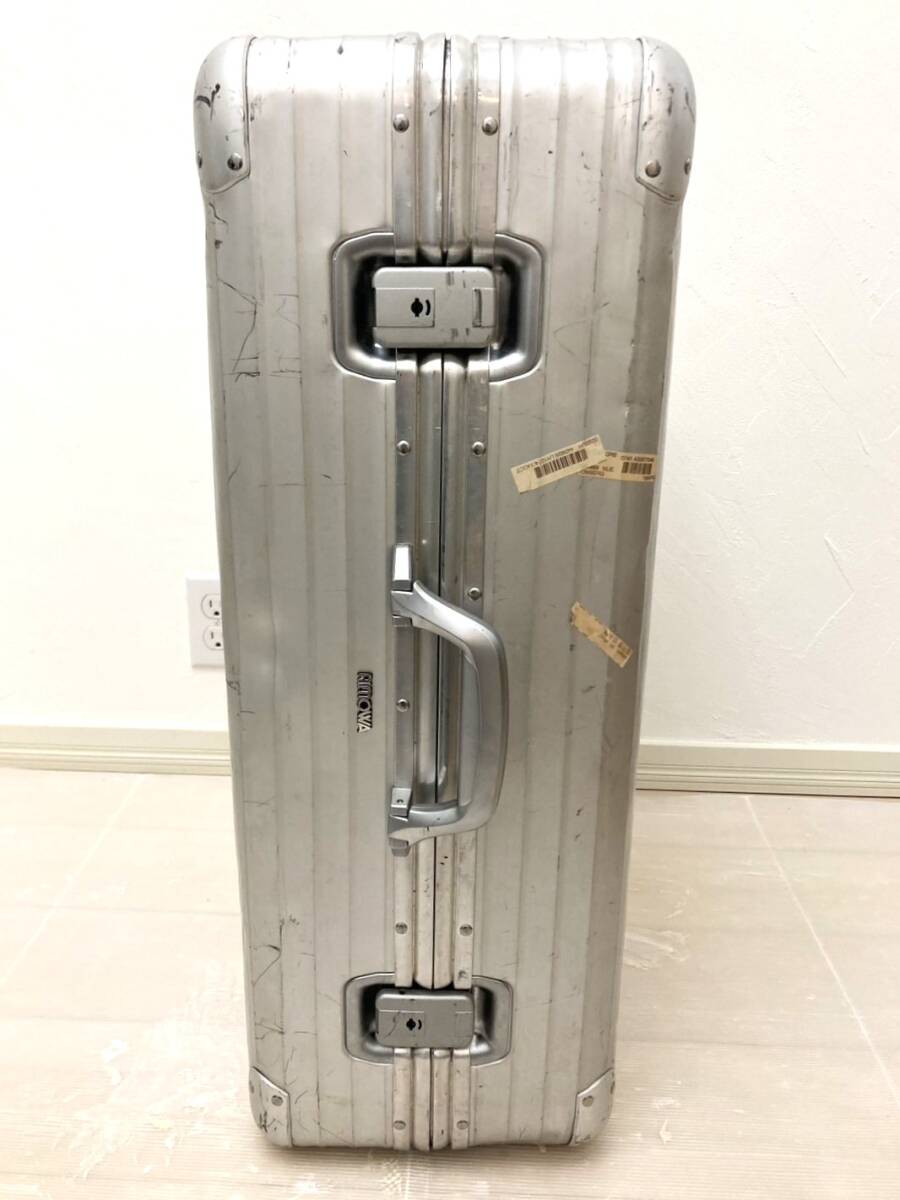 【樂淘letao】日本代購代標第一品牌－【廃版人気】リモワ RIMOWA ヴィンテージ TOPAS トパーズ プルタブ スーツケース 80L相当 №19003