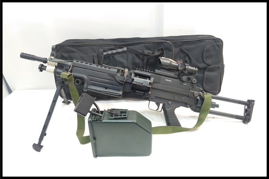 Yahoo!オークション - 東京)A&K M249 MINIMI PARA 電動ガン