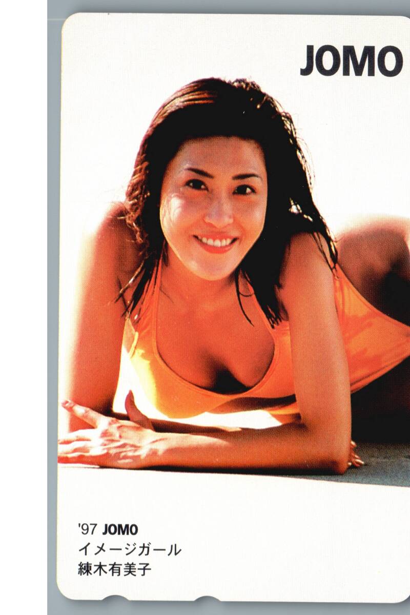 Yahoo!オークション - 【未使用】練木有美子 1997年JOMOイメージガー...