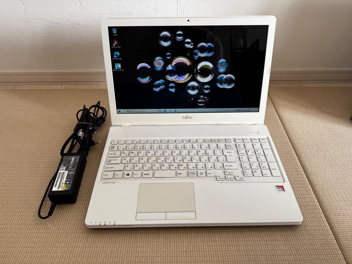Yahoo!オークション - 【FUJITSU】LIFEBOOK AH41/D2 AMD A4-9215 2.3GH...
