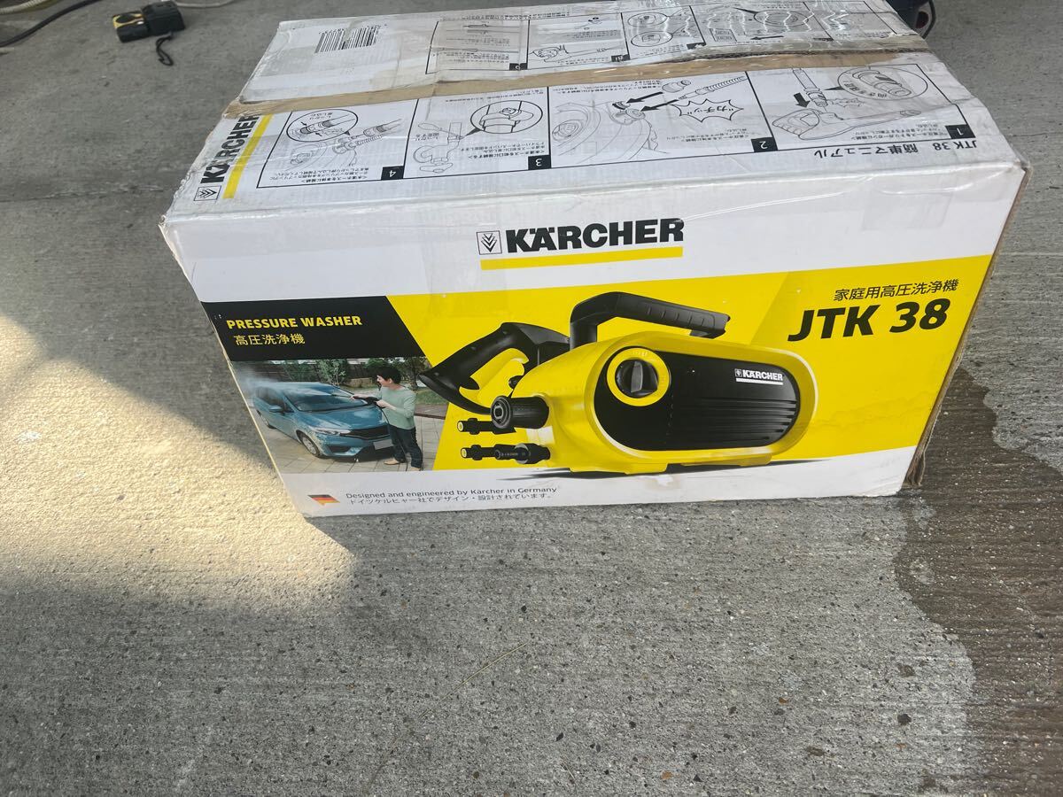 Yahoo!オークション - KARCHERの高圧洗浄機JTK 38 ブラシ付き 美品