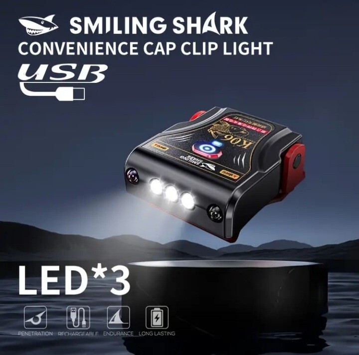 Yahoo!オークション - 最安値.スマイリングシャークK06 LEDヘッドライ...