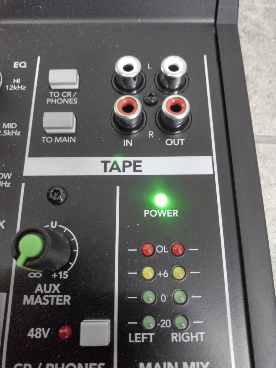 25品/A046510-6/KH3000/H023-831/ MACKIE マッキー MIX8 アナログミキサー 8-CHANNEL COMPACT MIXER(ミキサー)｜売買された ...