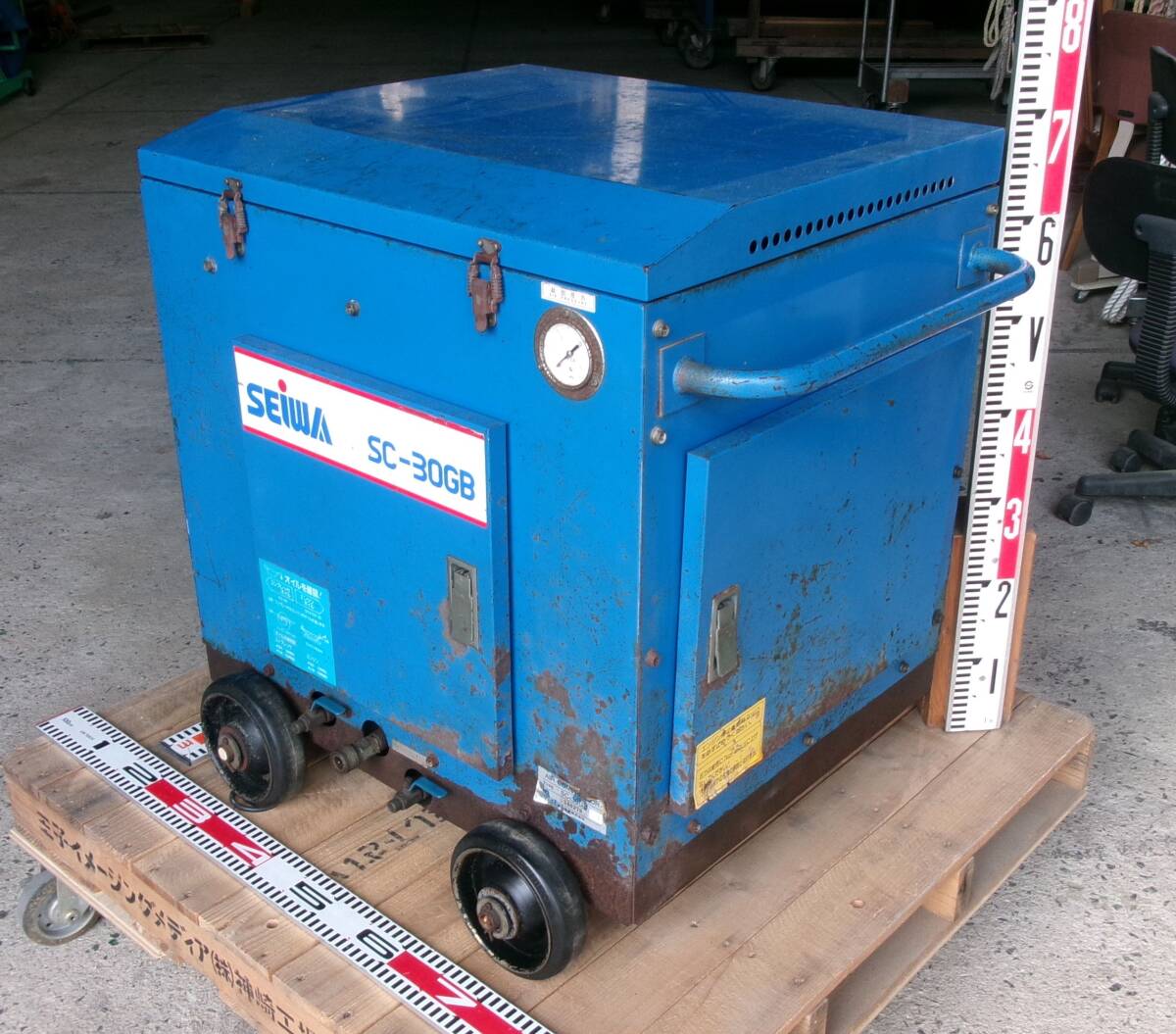 Yahoo!オークション - 014 精和 SEIWA エンジンコンプレッサー SC-30GB...