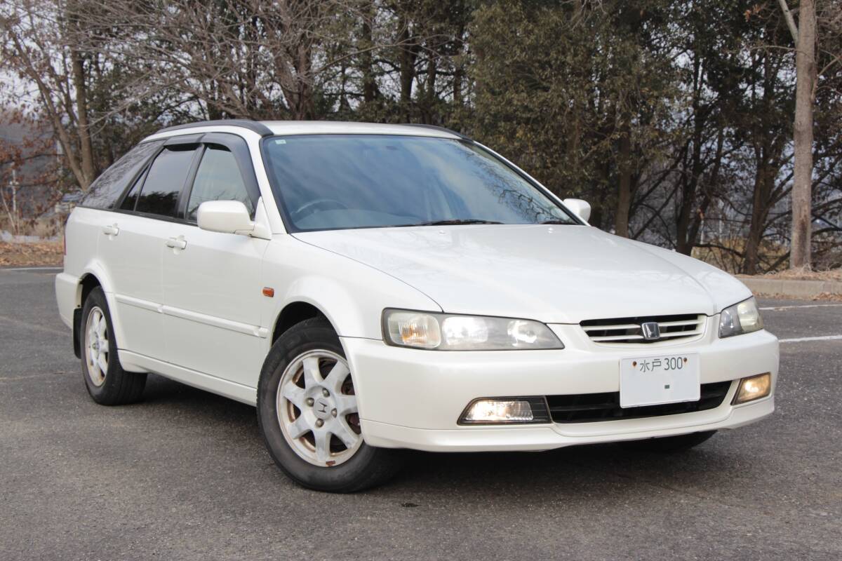 Yahoo!オークション - H10 アコードワゴン VTL T4 稀少4WD CF7 車検有 ...