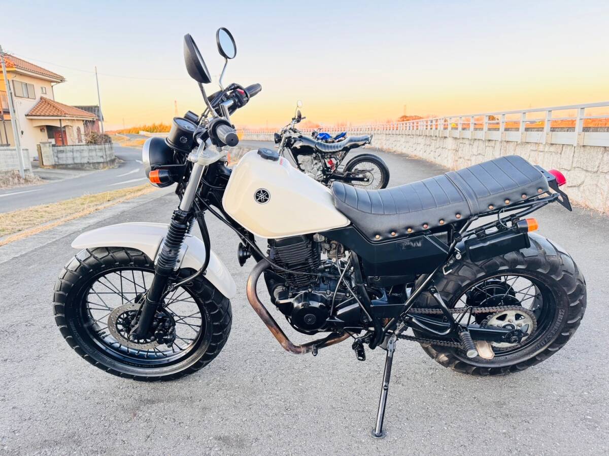 Yahoo!オークション - ヤマハ TW225 DG09J 20 551km 中古車体 動画有 ...