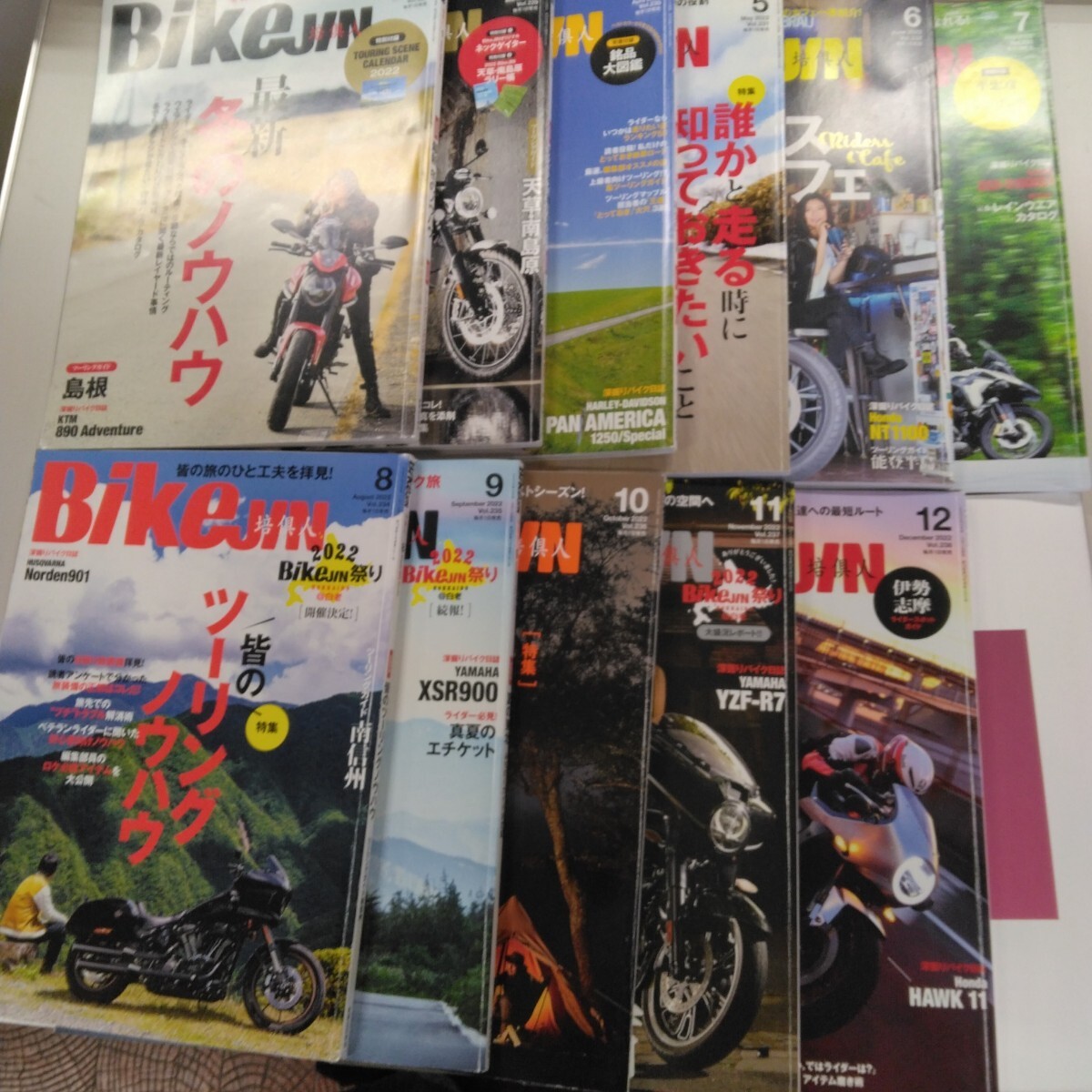 Yahoo!オークション - 0199 BikeJIN 培倶人 2022年(内11冊セット/4月号...