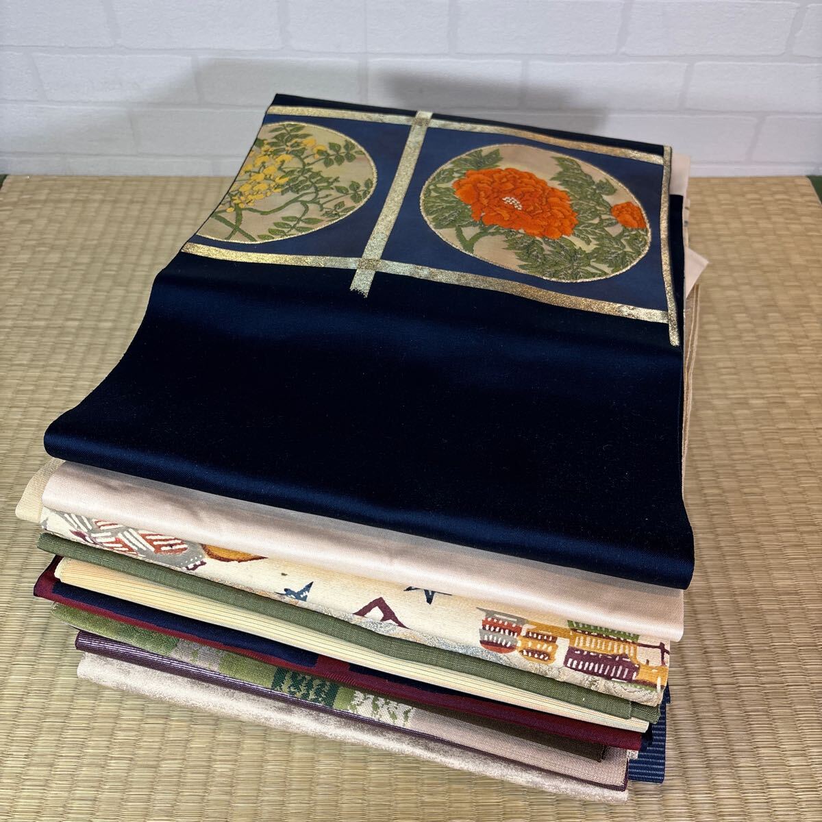 Yahoo!オークション - 中古 名古屋帯 まとめて 15品 A282