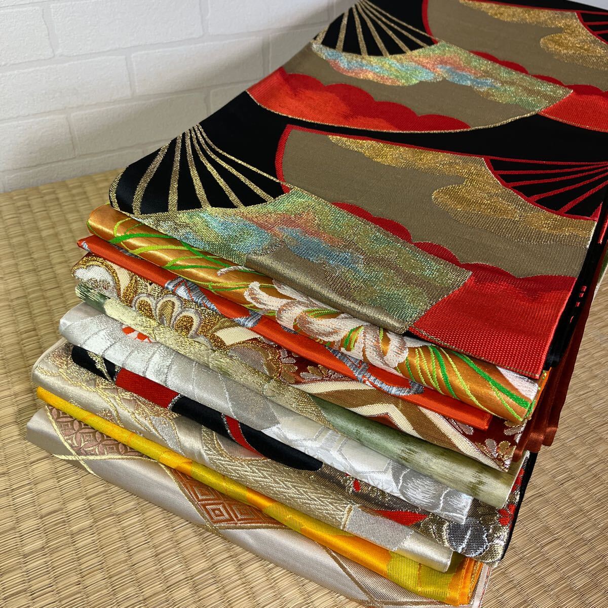 Yahoo!オークション - 中古 状態良好 袋帯 まとめて 10品 A391