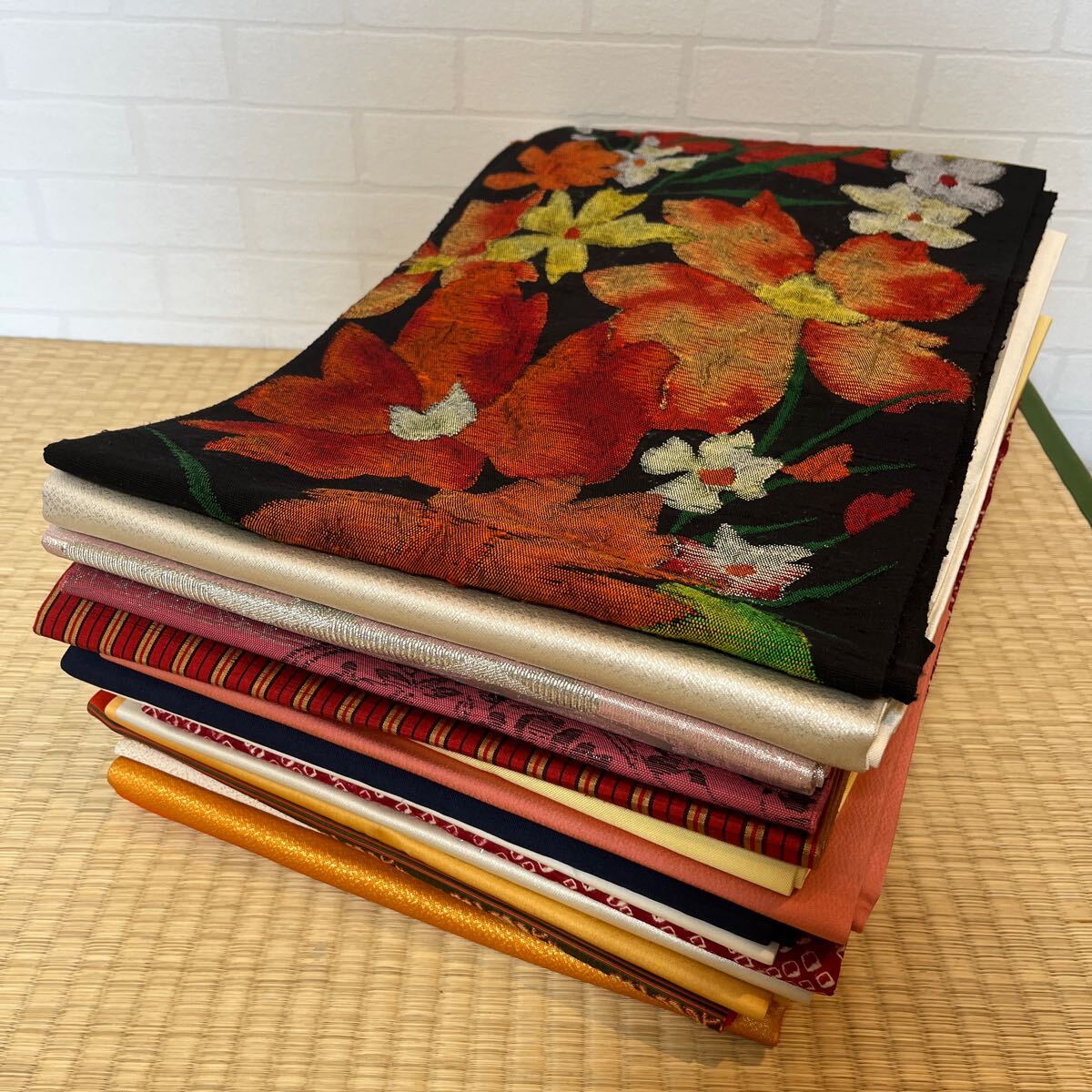 Yahoo!オークション - 中古 名古屋帯 まとめて 状態良好 15品 A453