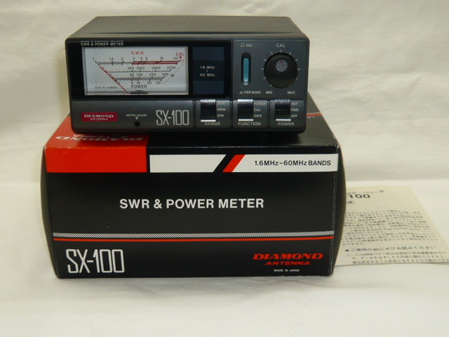 Yahoo!オークション - SX-100 1.6-60MHz 30/300/3KW SWR＆POWER計 SWR...