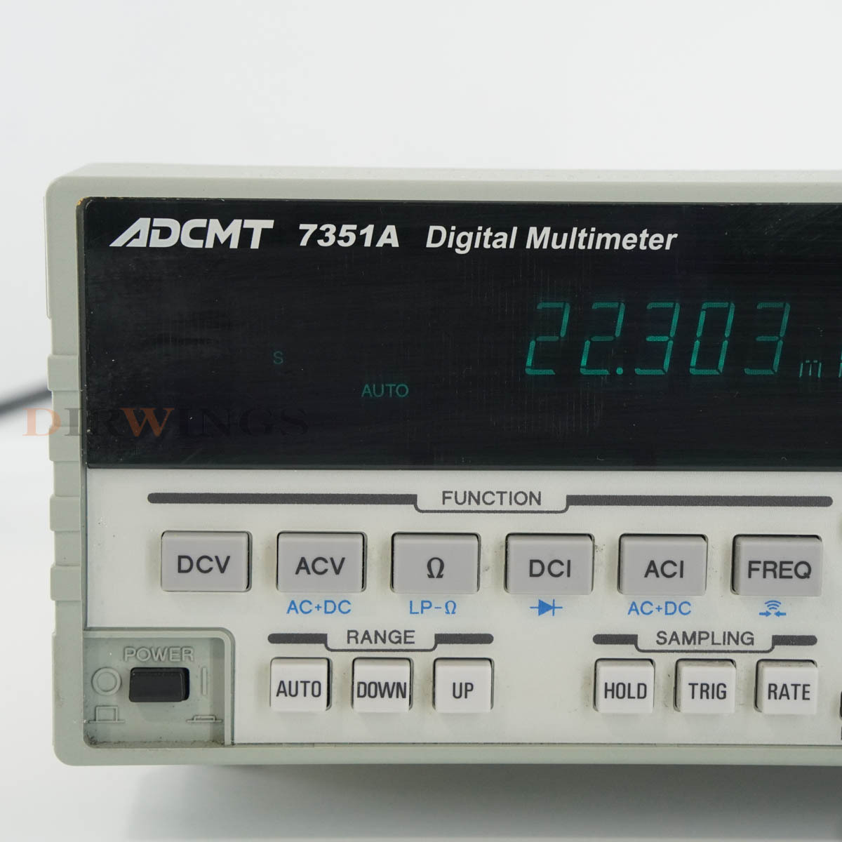 JB 保証なし 7351A ADCMT Digital Multimeter エーディーシー デジタルマルチメーター 06511-0044(アマチュア無線)｜売買されたオークション情報 ...