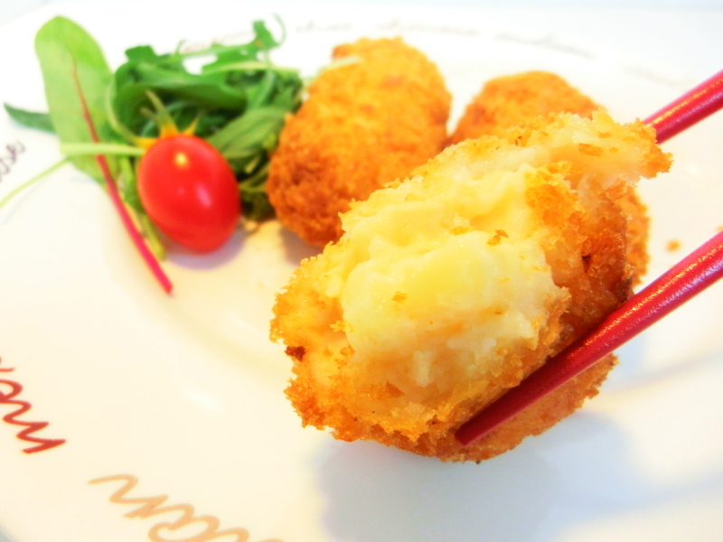 Yahoo!オークション - 2【Max】国産ズワイガニのコロッケ 特大6個 紅...