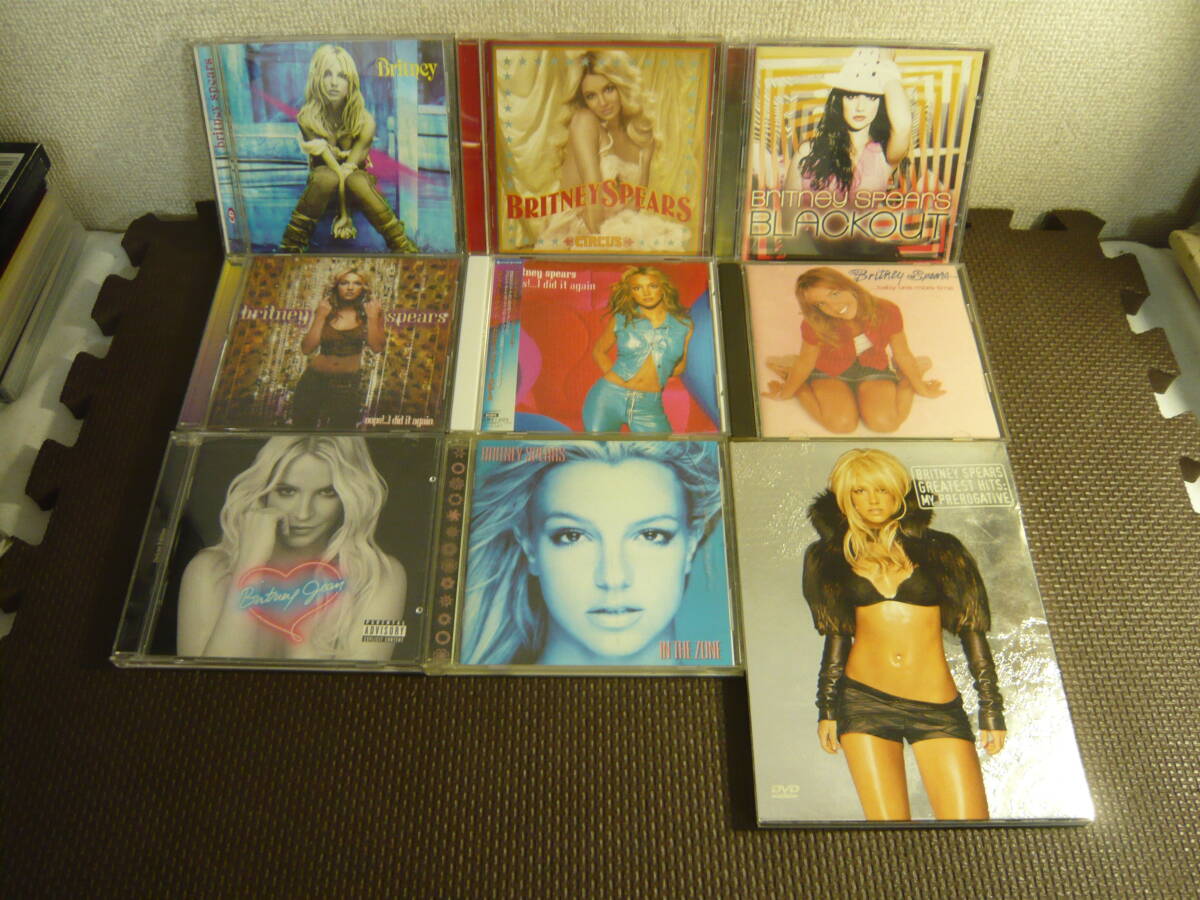 Yahoo!オークション - ユ) 8CD+DVD[ブリトニースピアーズ まとめ売り...