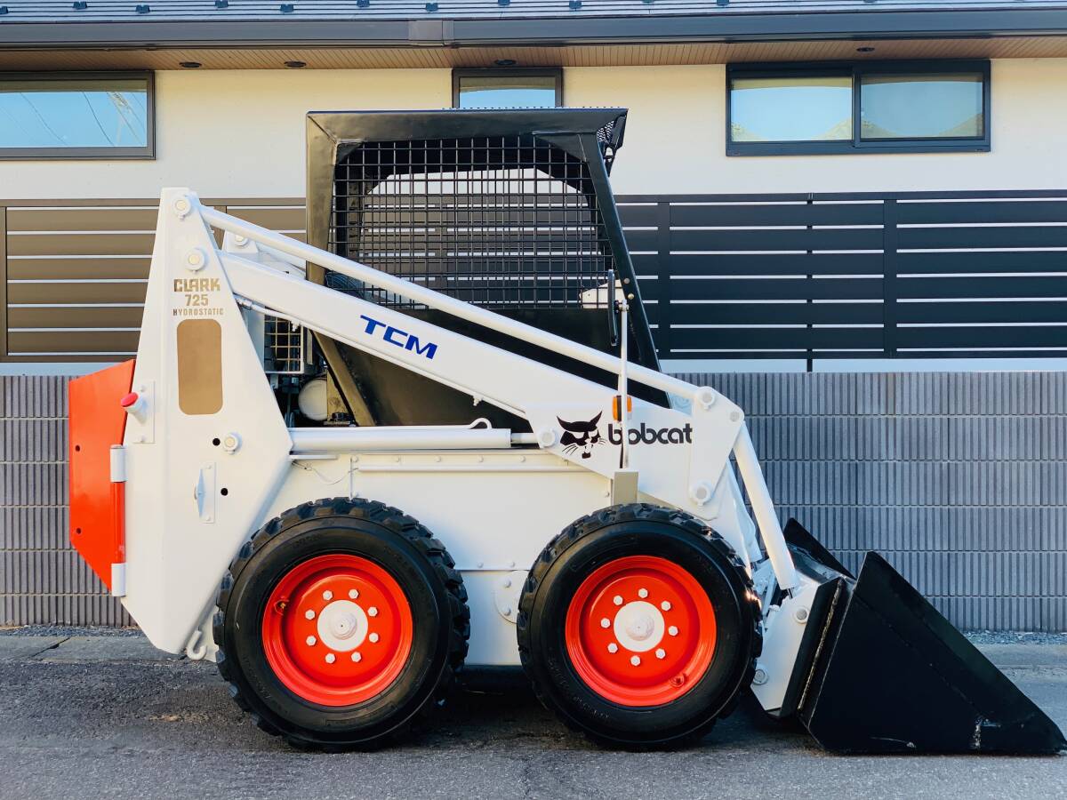 Yahoo!オークション - TCM BOBCAT ボブキャット 725 620時間 スキッド...