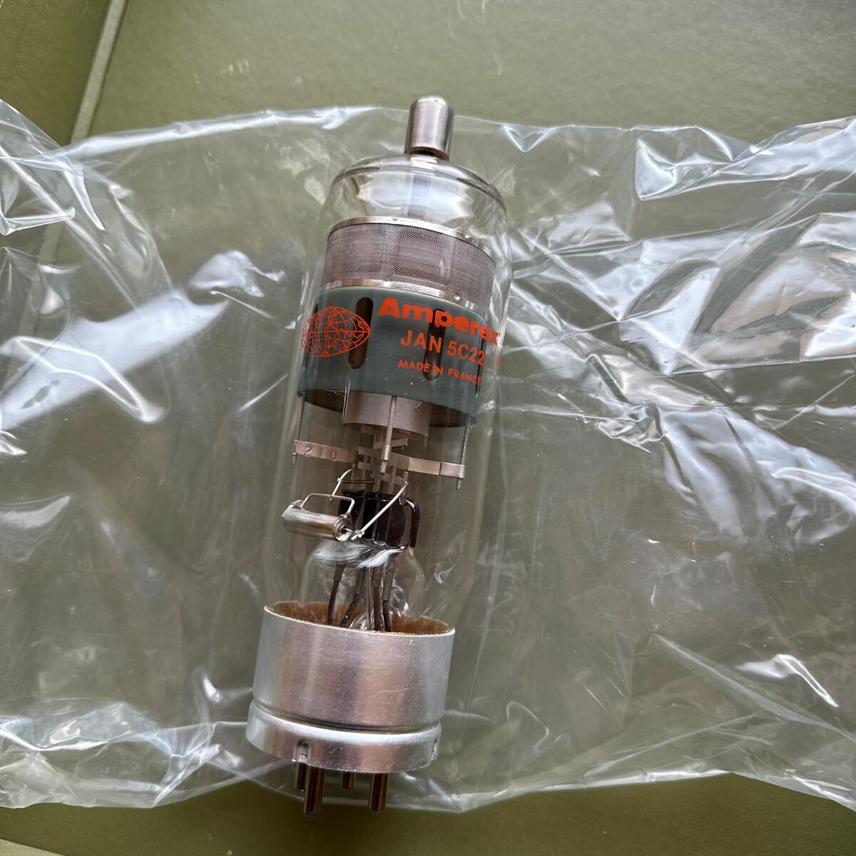 Yahoo!オークション - NOS 真空管 Amperex Jan 5C22 France 水素ガス ...