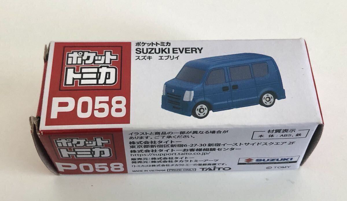 Yahoo!オークション - タカラトミー ポケットトミカ P058 スズキ エブ...
