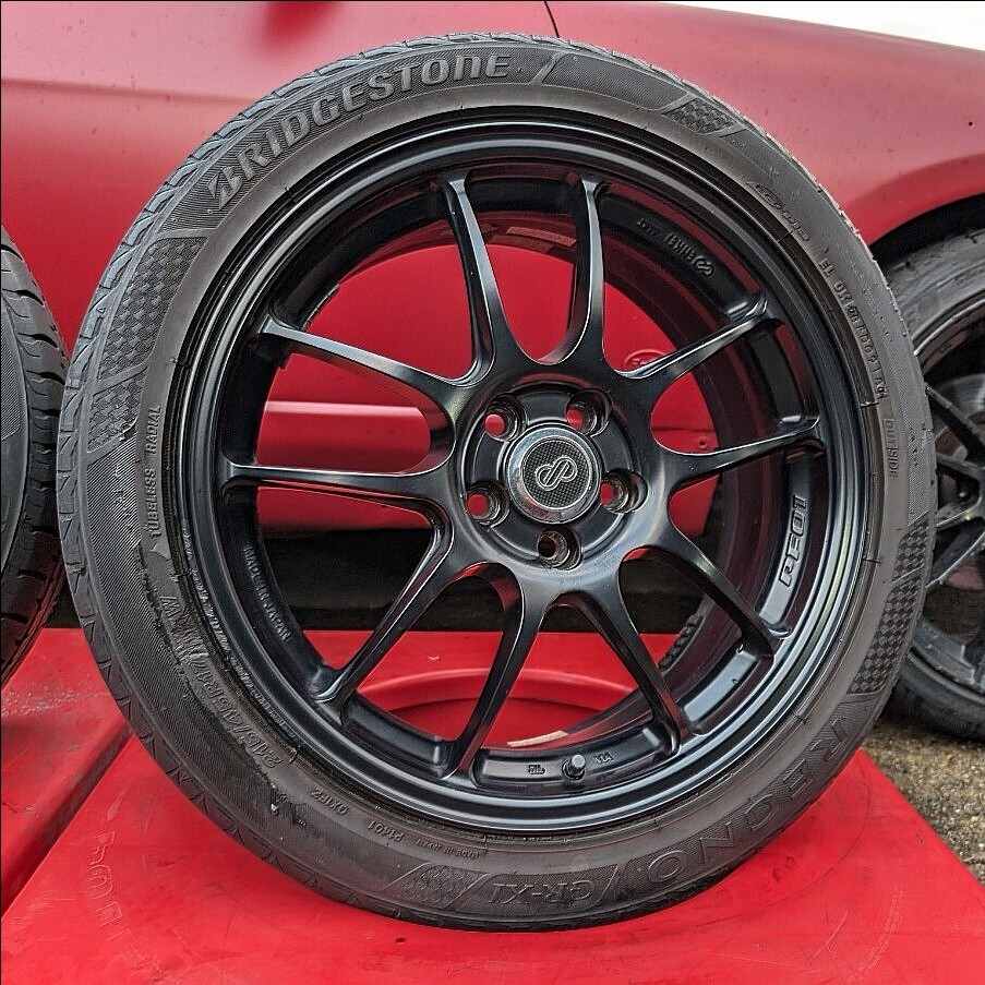 Yahoo!オークション - 【桜】 ENKEI エンケイ PF-01 PF01 17インチ PCD...