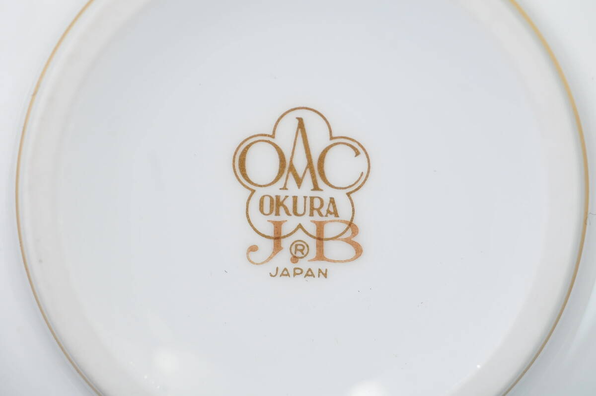 大倉陶園 ブルーローズ デミタス カップ＆ソーサー 2客 OKURA J.B印 箱無 陶磁器 03412060-2(大倉陶園)｜売買されたオークション情報、yahooの商品情報をアーカイブ公開 ...