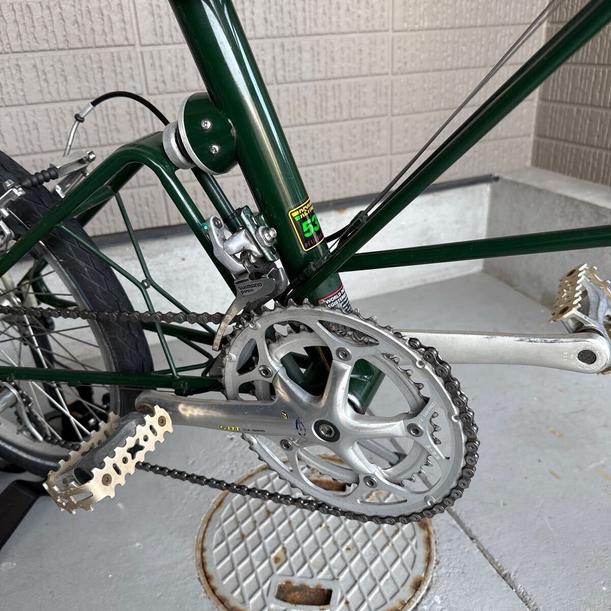 Yahoo!オークション - Alex Moulton APB-8 ブリティッシュグリーンアレ...