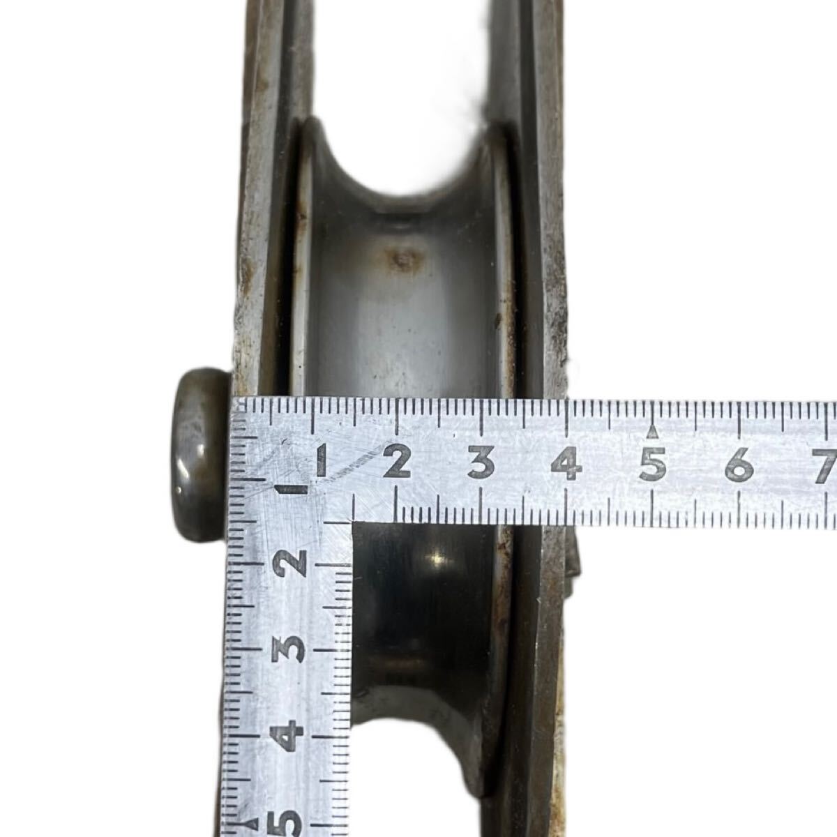 Yahoo!オークション - アサノ ASANO ステンレス滑車 吊り滑車 0.95t AK...