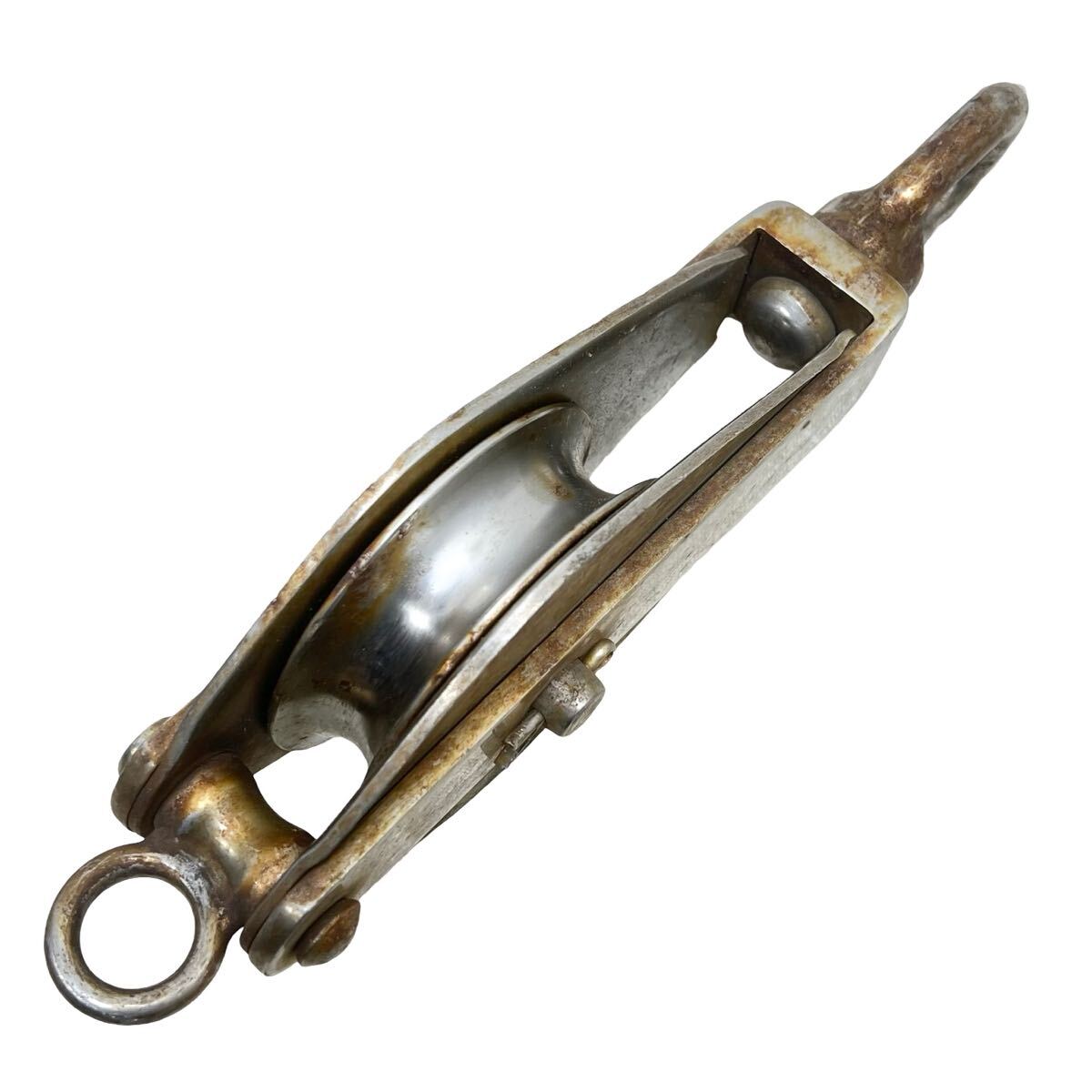 Yahoo!オークション - アサノ ASANO ステンレス滑車 吊り滑車 0.95t AK...