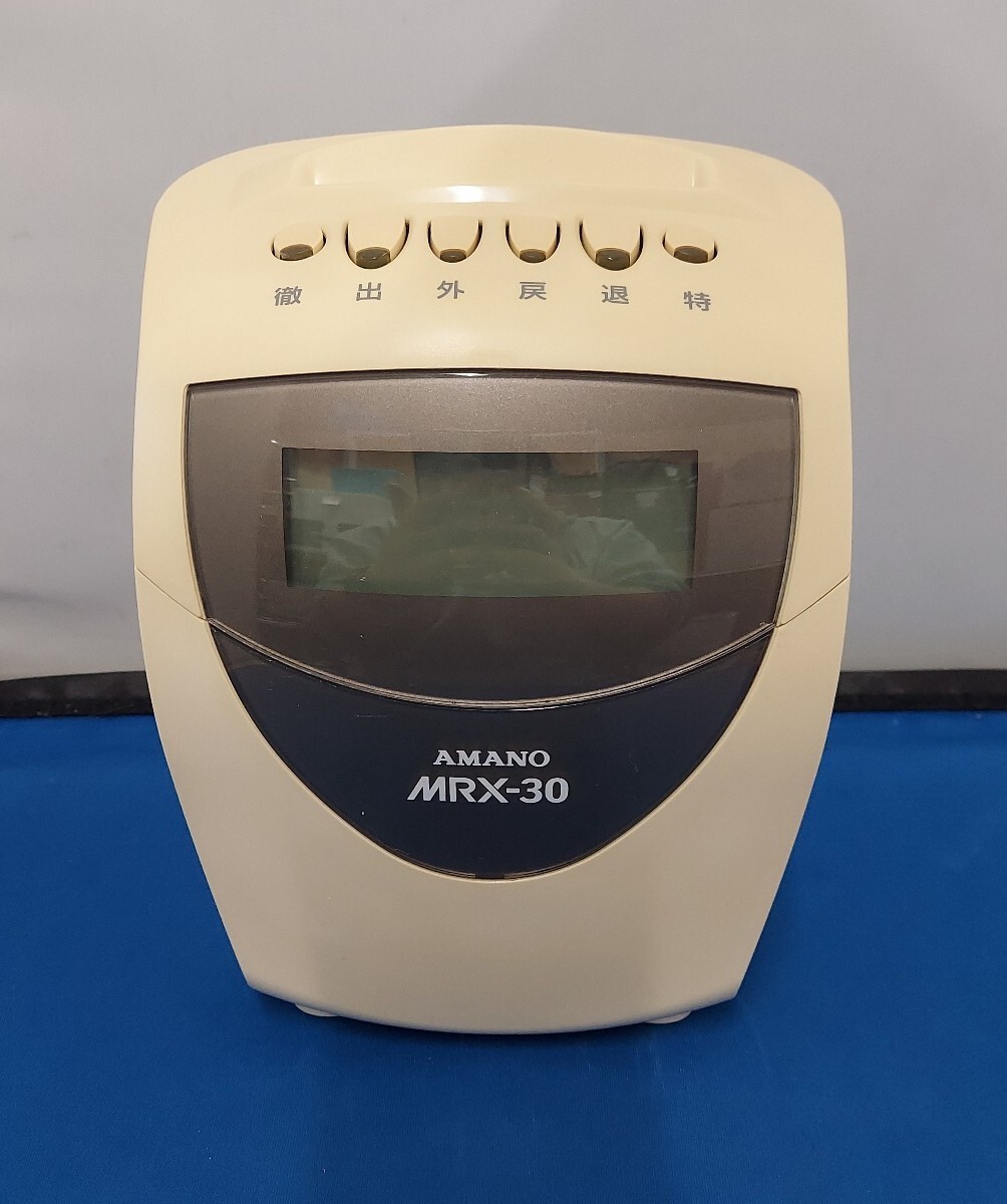 Yahoo!オークション - 動作確認済 AMANO アマノ タイムレコーダー MRX...