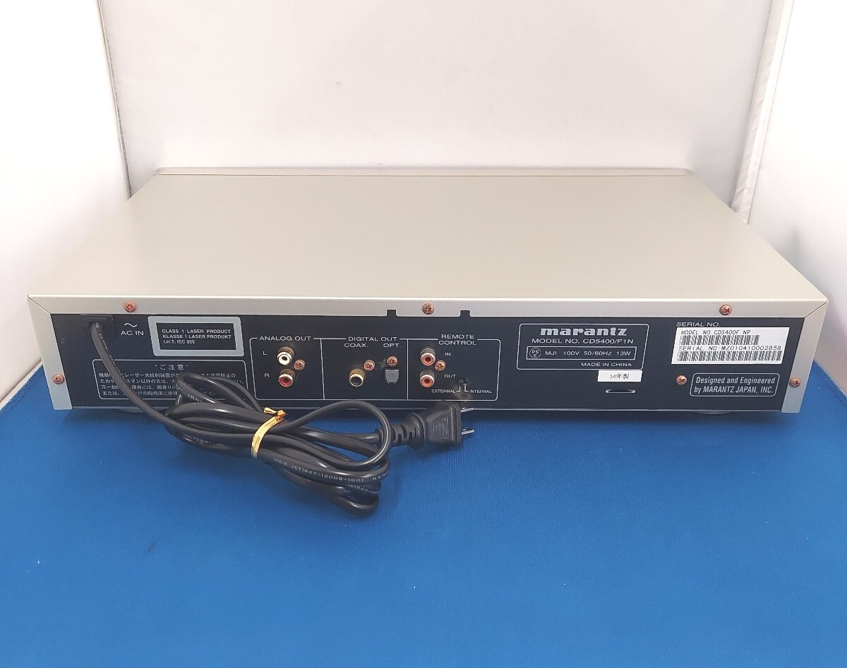 Yahoo!オークション - 動作確認済 marantz マランツ CDプレーヤー CD54...