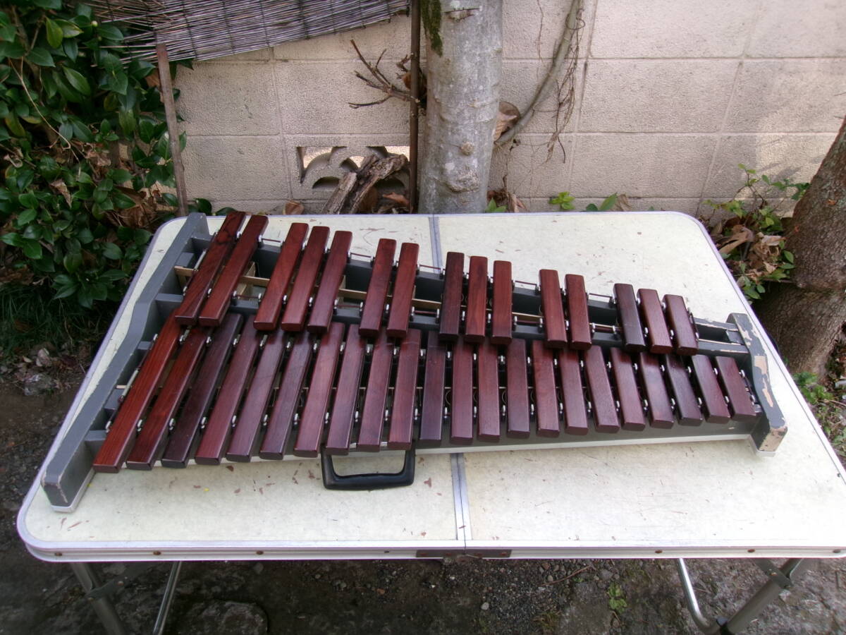 Yahoo!オークション - 希少 YAMAHAヤマハ 木琴 YX‐300 一応ジャンクで...