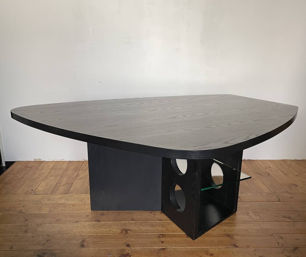 Yahoo!オークション - TECTA M21 ダイニングテーブル 黒 ACTUS テクタ ...