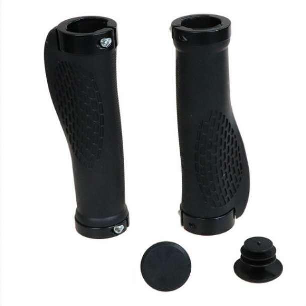 Yahoo!オークション - T71 自転車 ハンドル エルゴ グリップ クロス マ...