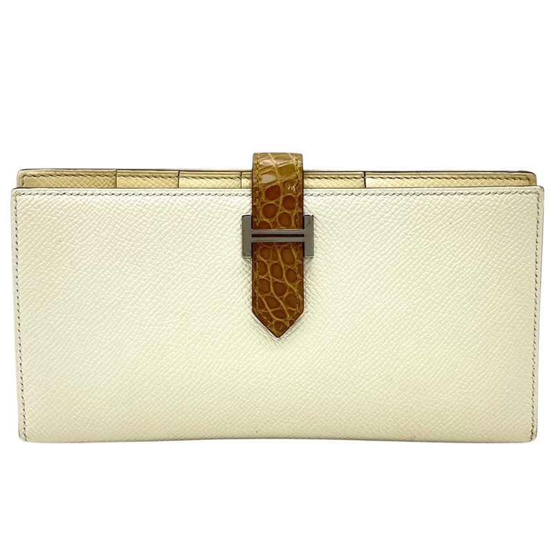 エルメス HERMES ベアンスフレ タッチ Z刻印 ナタ×ベージュ エルメス HERMES ベアンスフレ タッチ Z刻印 ナタ×ベージュ