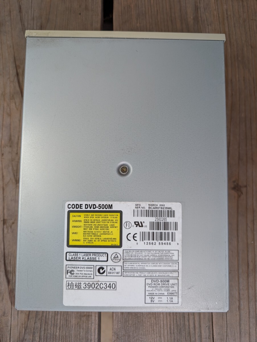Yahoo!オークション - Pioneer DVD-500M DVD-ROM ドライブ IDE