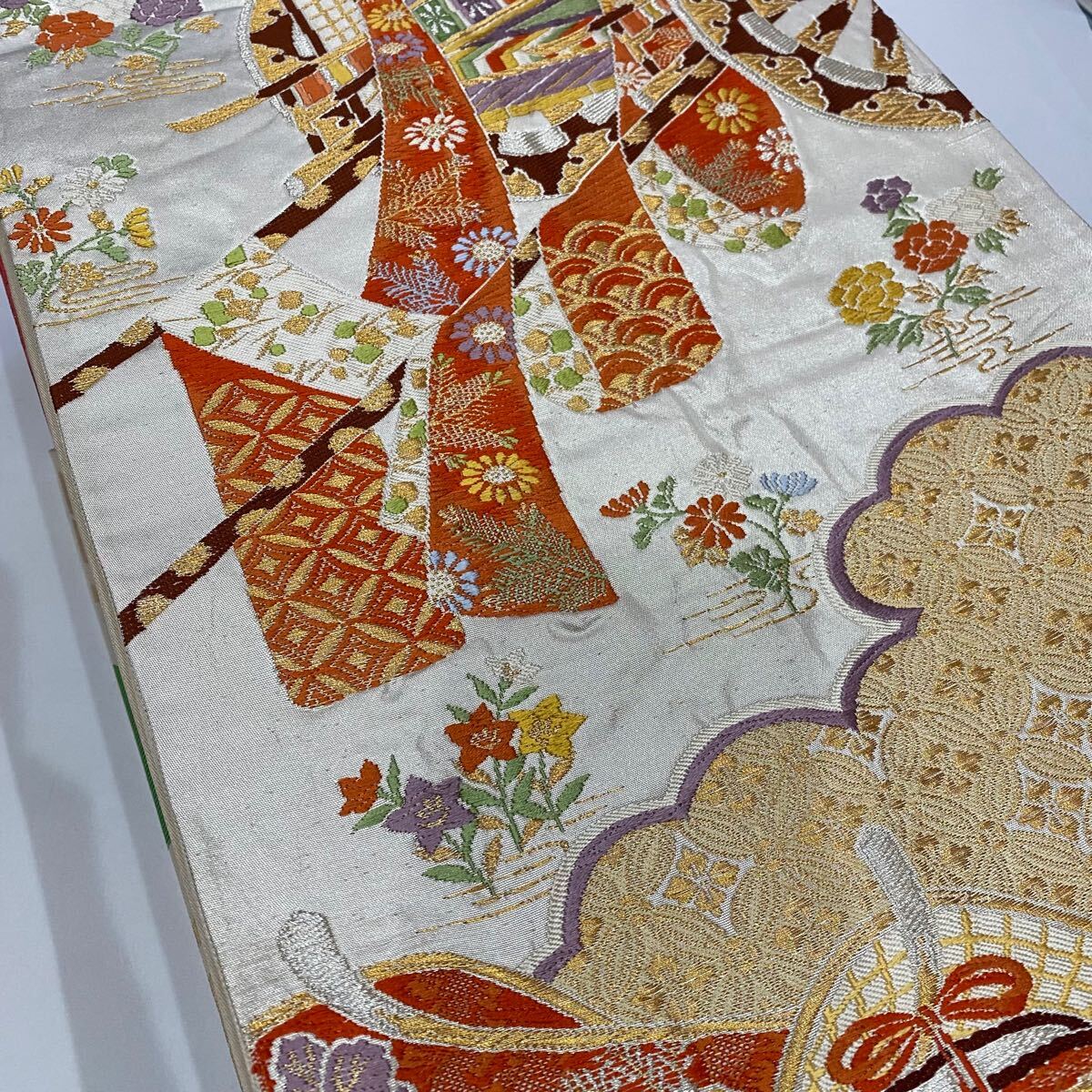 Yahoo!オークション - #N076 袋帯 10本まとめ 正絹 西陣織 錦織 刺繍 ...