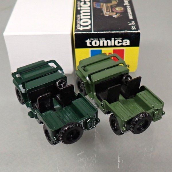 Yahoo!オークション - トミカ 試作品 サンプル品 25-1 三菱ジープ J3R...