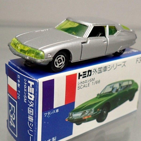 Yahoo!オークション - オリジナル特注 トミカ F34-1-2 シトロエン SM ...