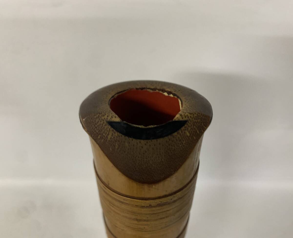 Yahoo!オークション - 【0131y S3411】 精華 篁山調 尺八 全長約54cm ...