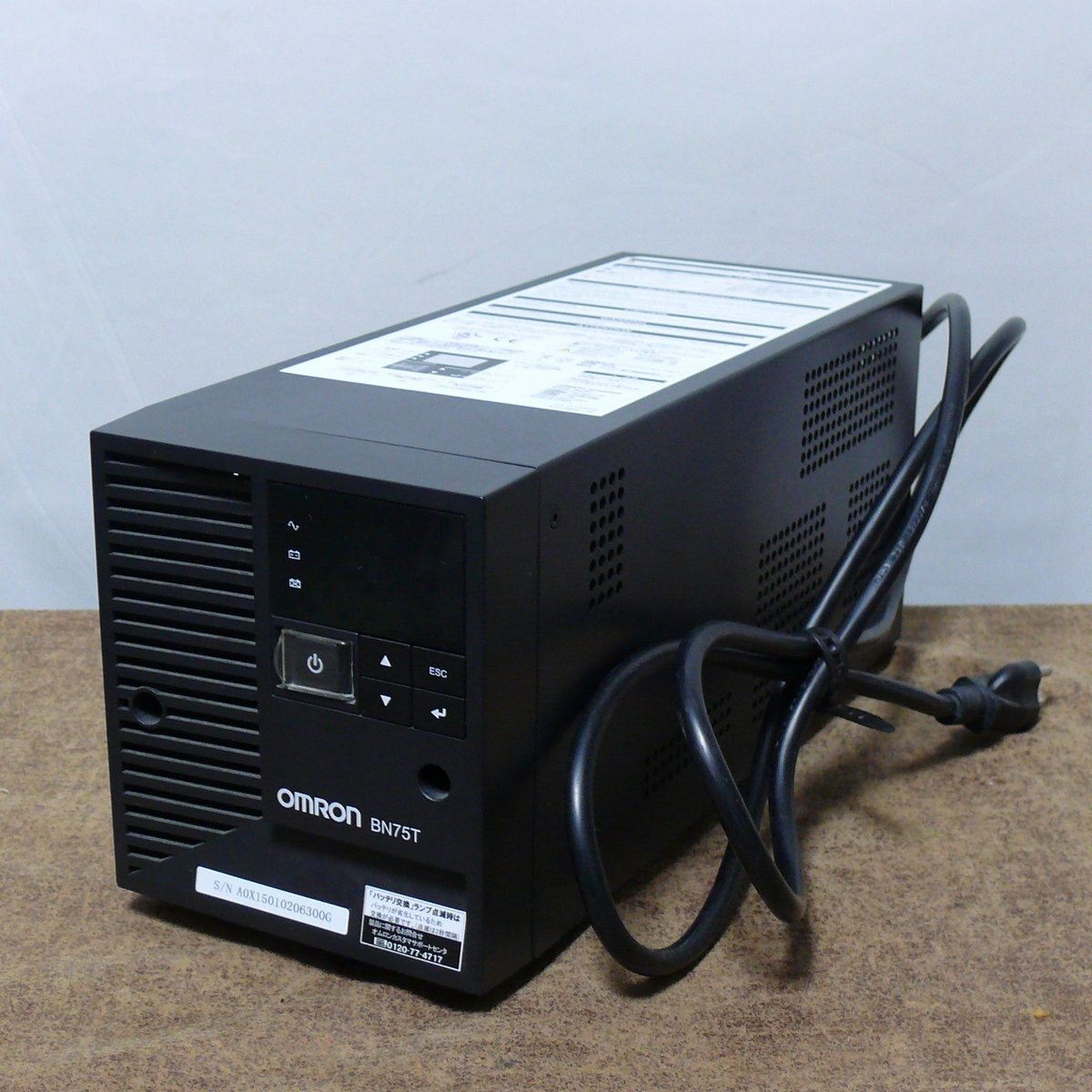 Yahoo!オークション - L626 オムロン omron UPS 無停電電源装置 POWLI ...