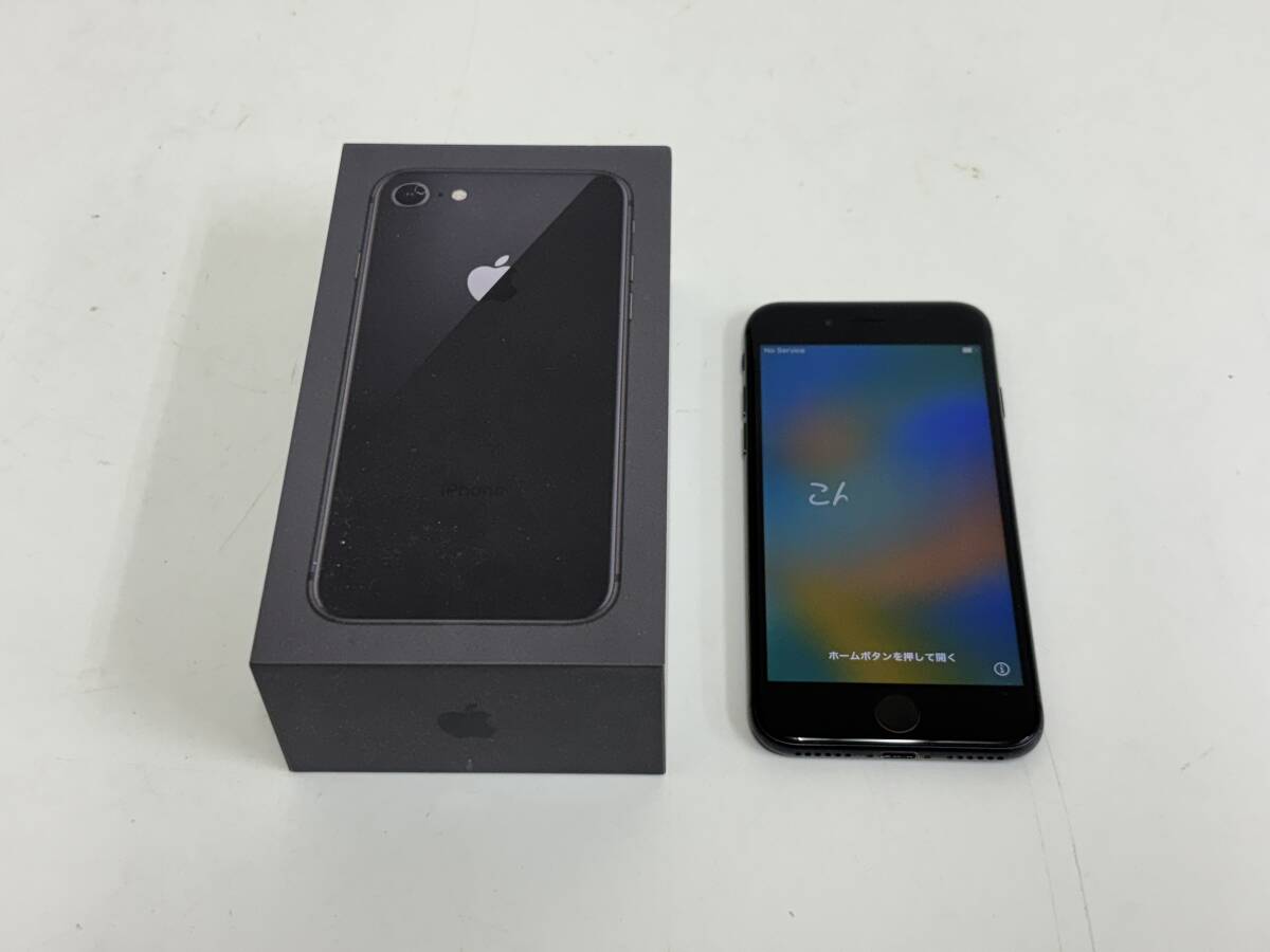 Yahoo!オークション - Apple iPhone8 256GB シルバー SoftBank SIMロッ...