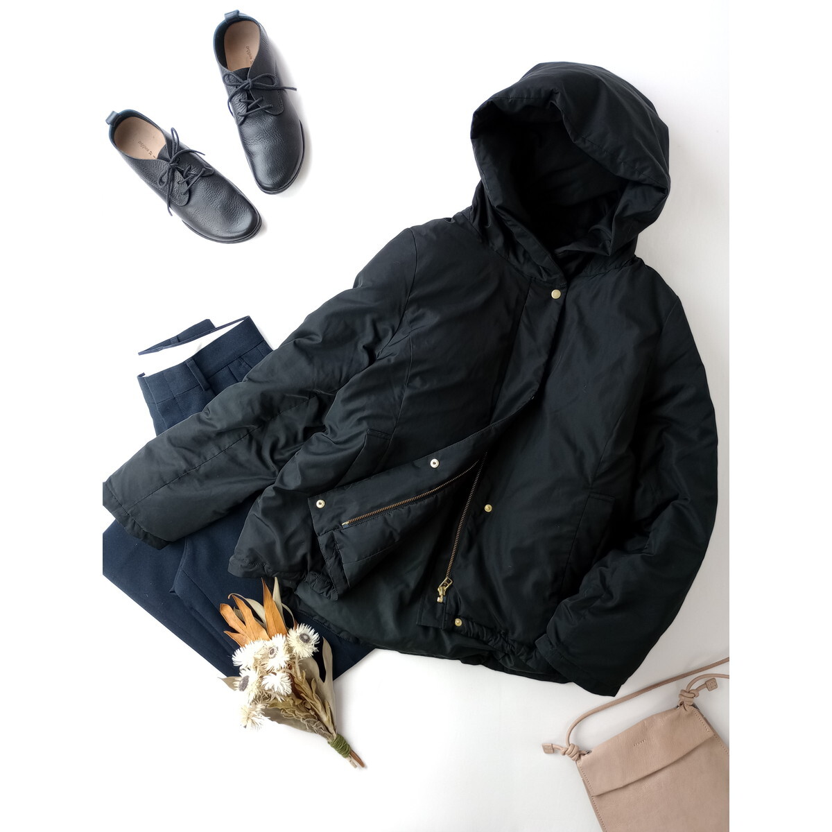 GLOBAL WORK グローバルワーク キレイめカジュアルに外せない ダウン ブルゾン ジャケット アウター L 黒 ブラック ジップ 8T＋8441(Lサイズ)｜売買されたオークション情報 ...