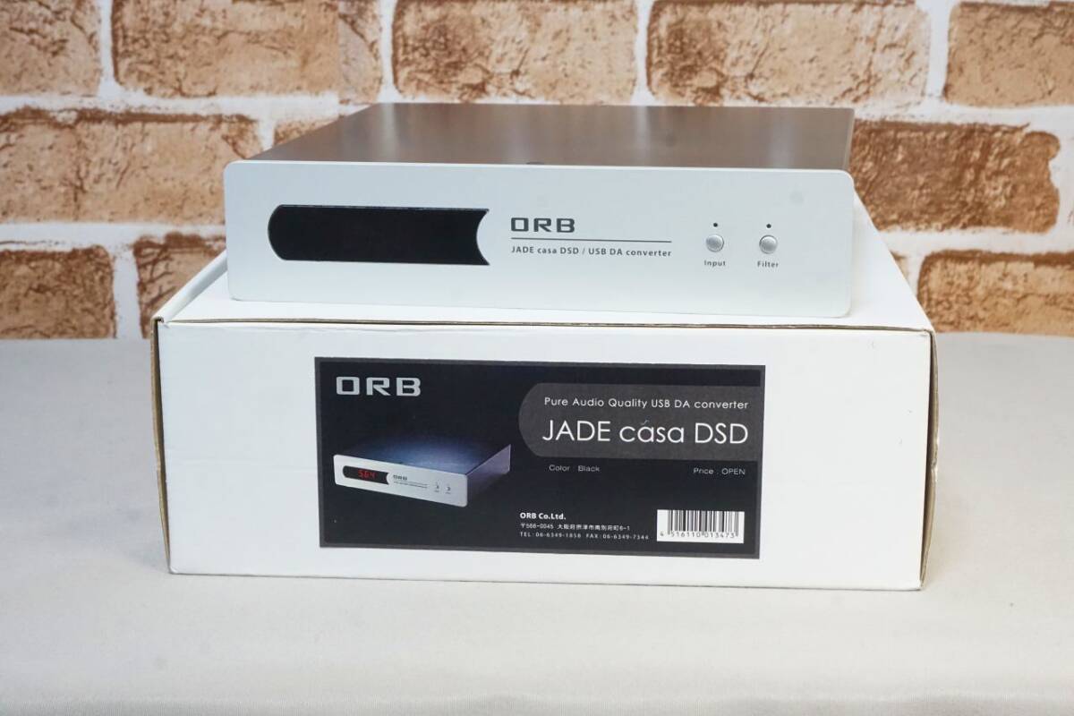 ORB オーブ JADE casa DSD USB D/Aコンバーター 元箱装備 定価86020円のDSDネイティブ再生対応機器(オーディオ機器)｜売買されたオークション情報、yahooの商品 ...