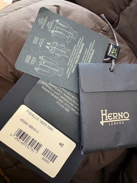 Yahoo!オークション - 試着のみ HERNO LEGEND L'ESKIMO N3B ダウンジ...