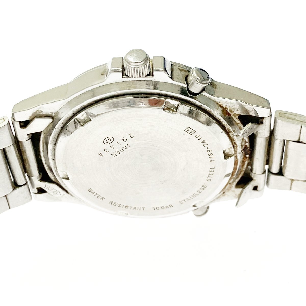 Yahoo!オークション - SEIKO セイコー Y189-7A10 アルバ カリブ クロノ...