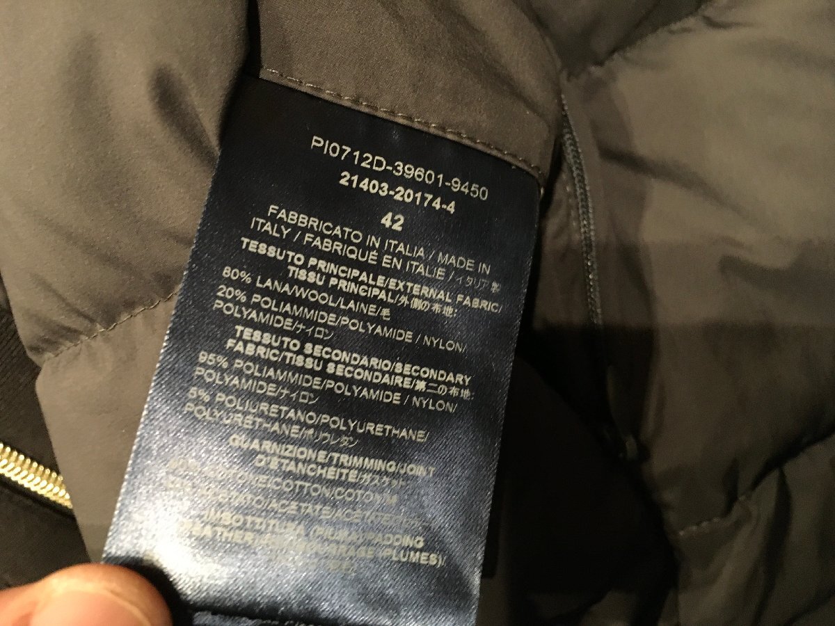 Yahoo!オークション - 即決 美品 HERNOヘルノ 切り替え ダウン コート4...