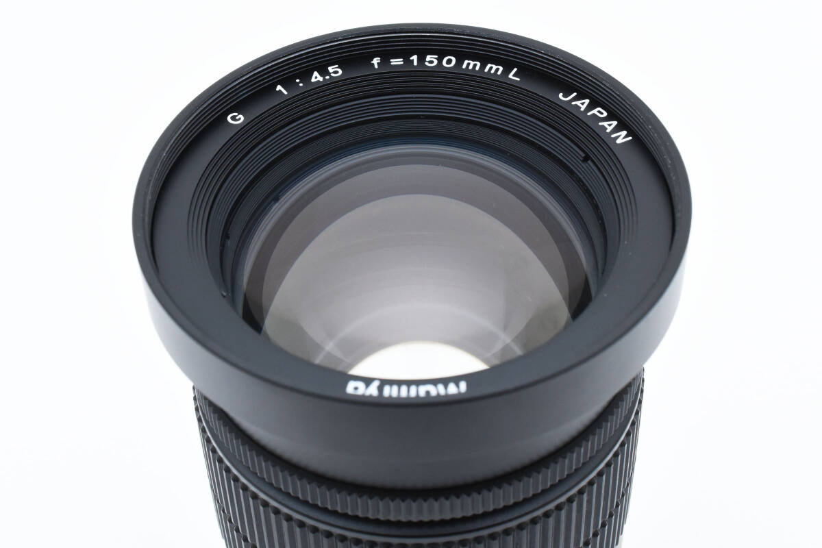 Yahoo!オークション - 極上品 Mamiya G 150mmL F4.5 マミヤ 中判カメ...