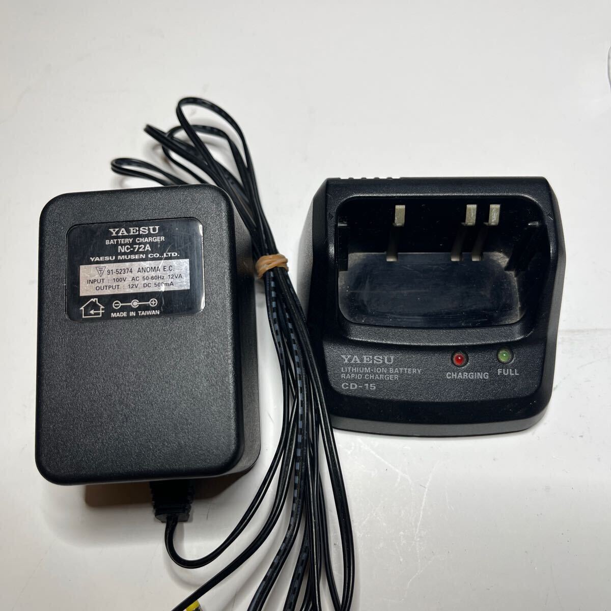 Yahoo!オークション - 八重洲無線 バッテリーチャージャー NC-72A & CD...