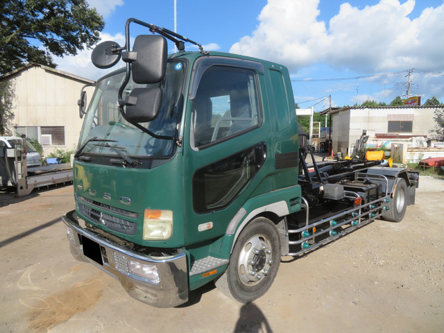 Yahoo!オークション - H18年ファイター アームロール増トン車 積載7.8t...