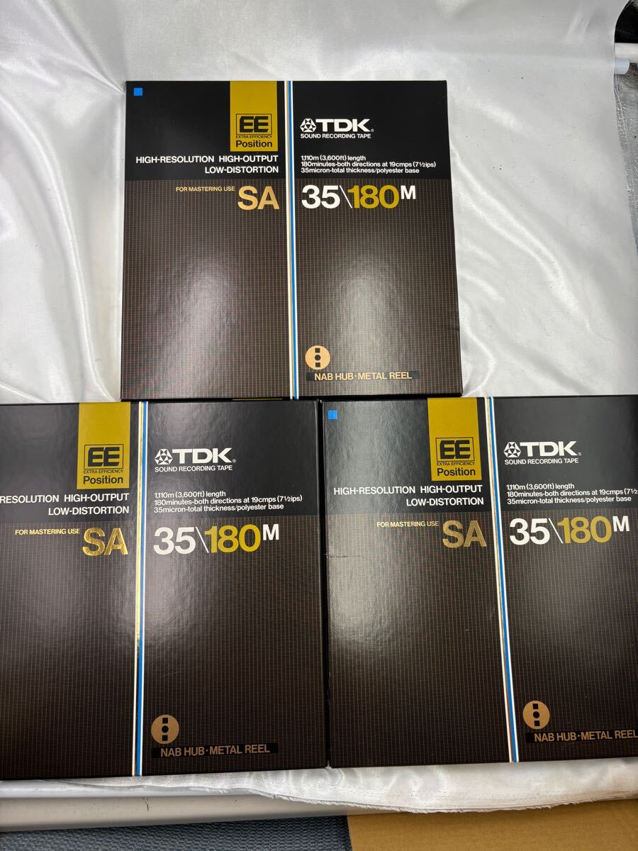 Yahoo!オークション - オープンリールテープ TDK SA35/180M EE Positio...