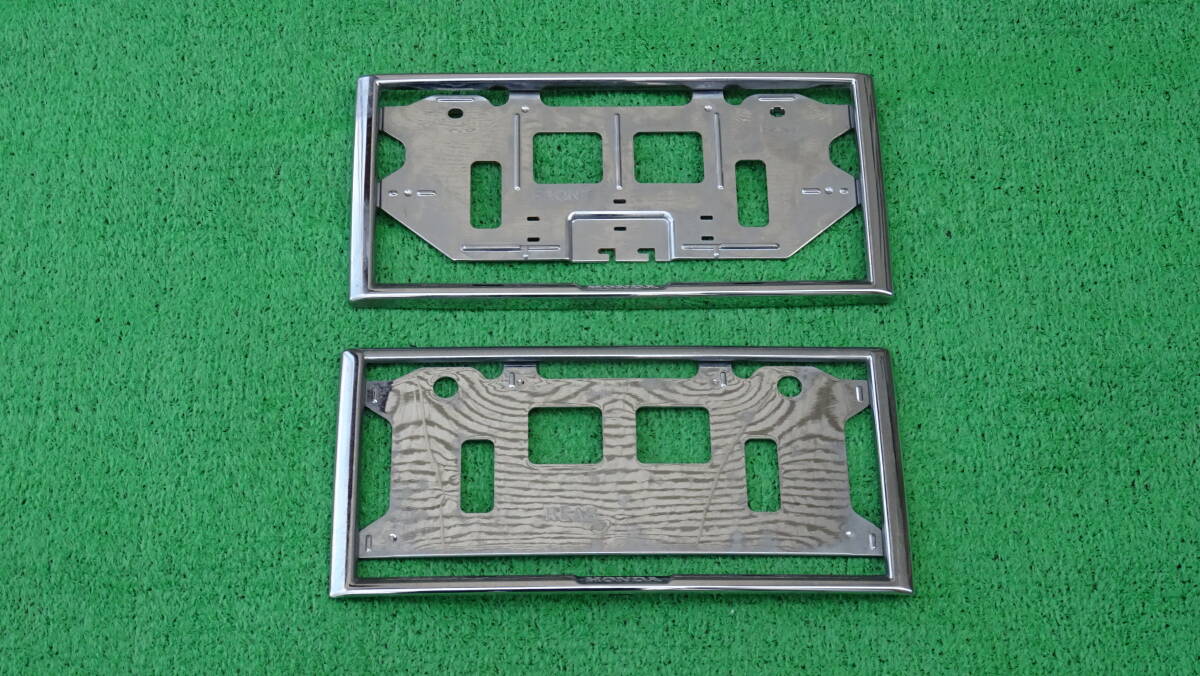 Yahoo!オークション - ホンダ アクセス 純正 ナンバーフレーム ライセ...