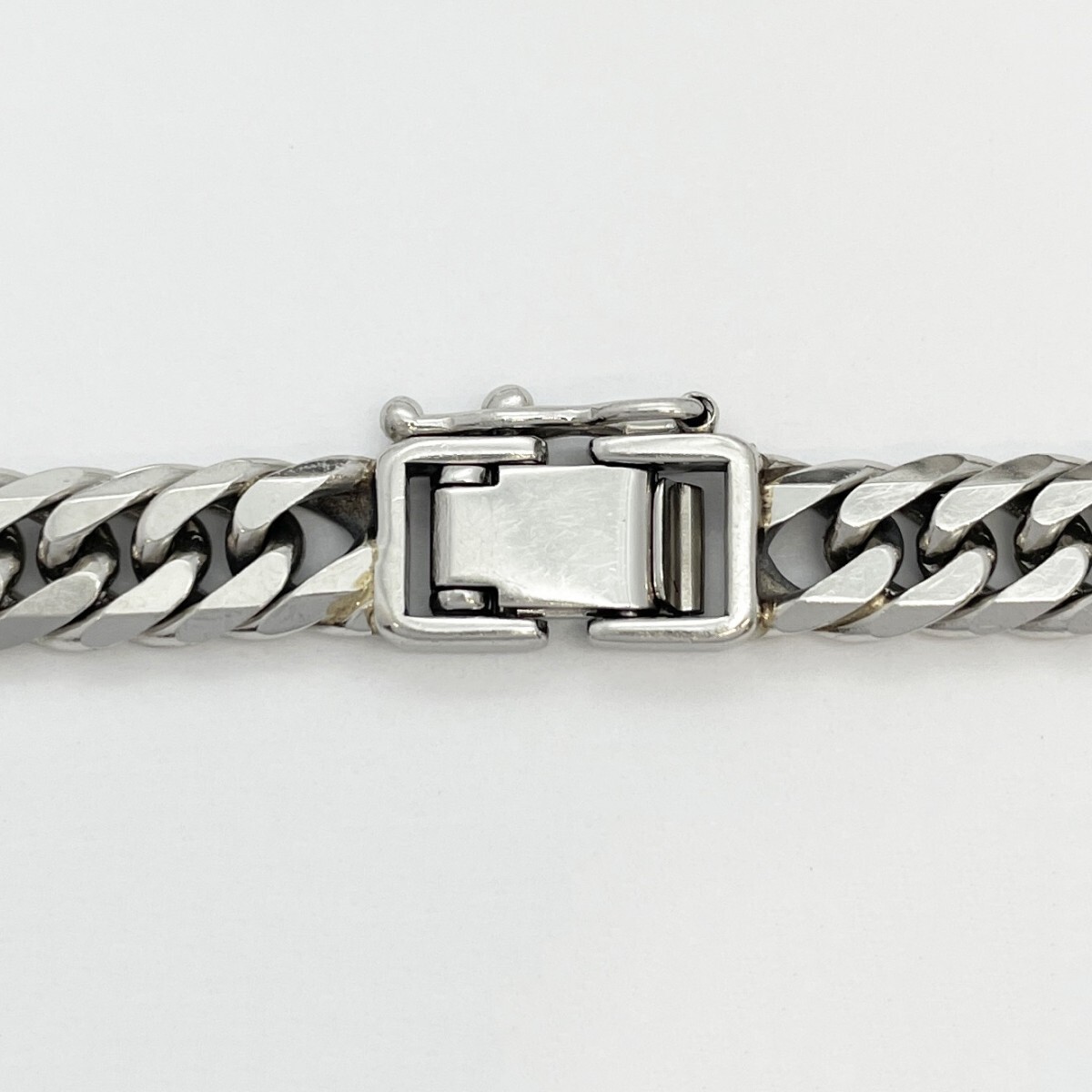 Yahoo!オークション - 【4khu160】喜平 ブレスレット Pt850 プラチナ 6...